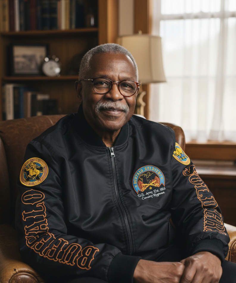 buffalo soldiers bomber jacket | B.L.A.C.K (Negro League, Buffalo ...